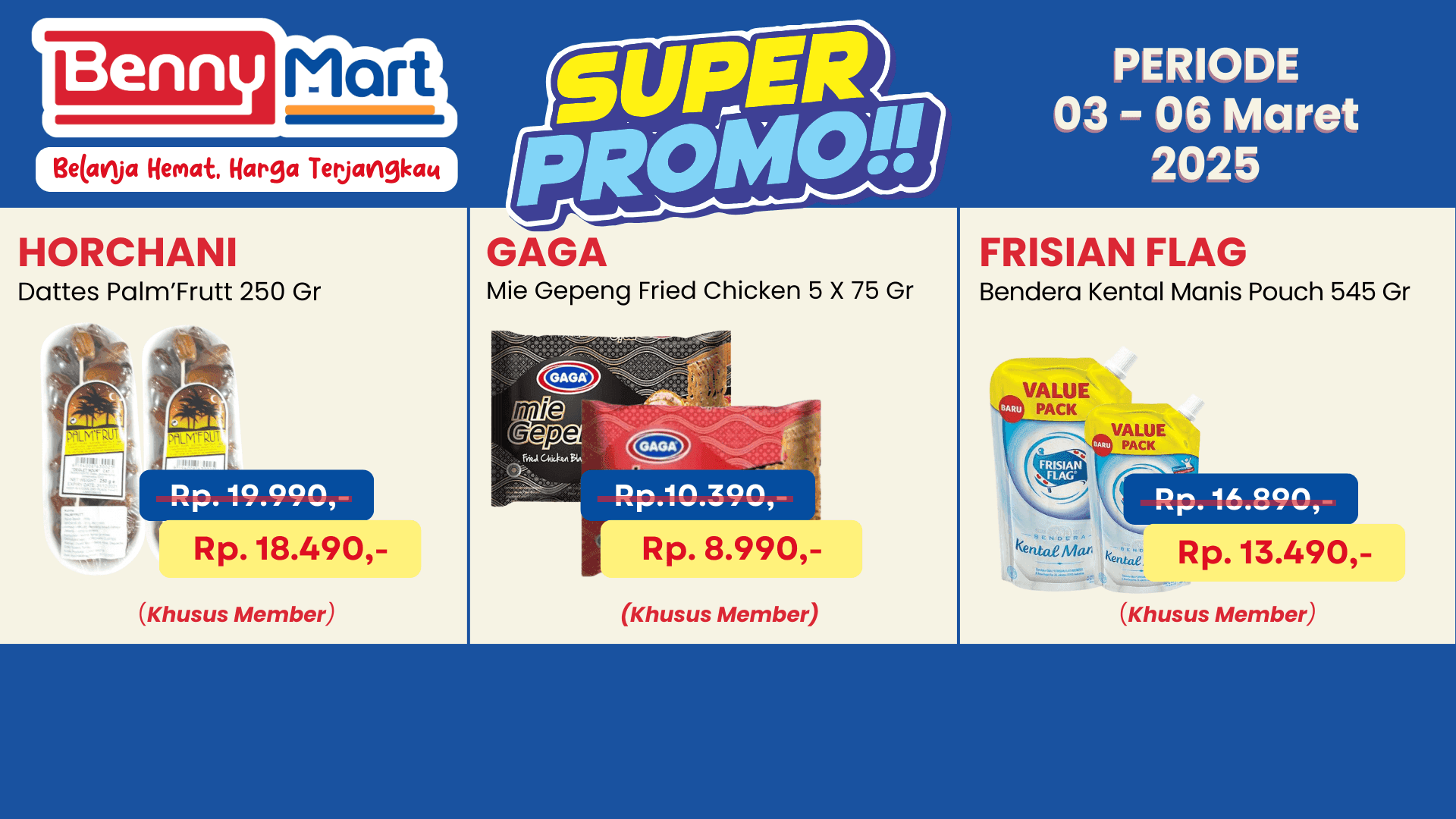 Benny Mart - Belanja Hemat Harga Terjangkau