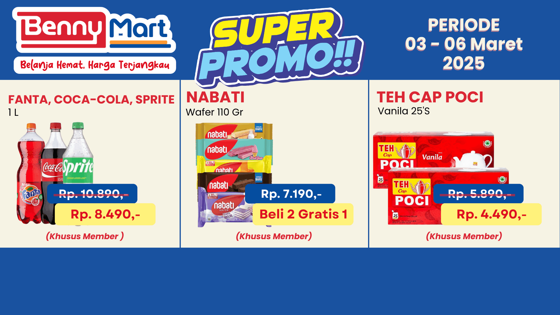 Benny Mart - Belanja Hemat Harga Terjangkau